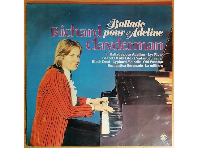 LP RICHARD CLADERMAN - Ballade Pour Adeline (1977) VG