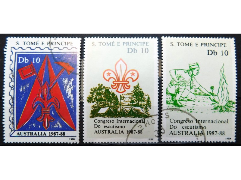 Sao Tome e Principe 1988. Komplet serija