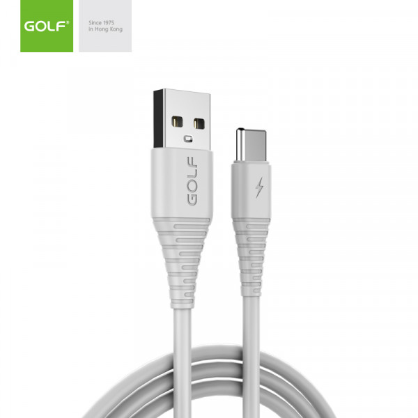 USB kabl na Tip C usb GOLF GC-64t beli