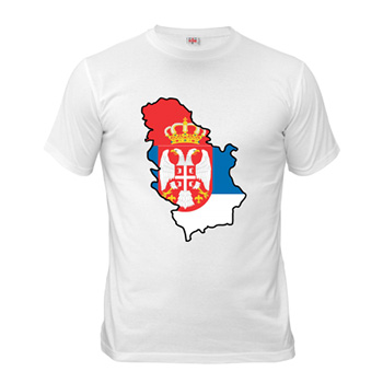 Dečija majica "Srbija 2D"