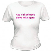 Majica "Glava je gore"