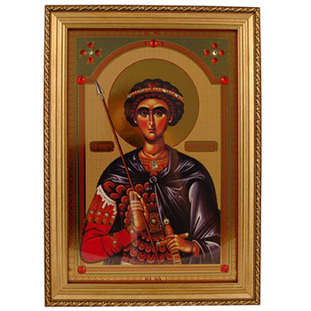 Ikona Sveti Dimitrije 35.5x25.5cm