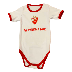 FK CRVENA ZVEZDA ZASTAVICA KAPITENSKA ZA KOLA, 18x15cm, poliester,  Serbianshop