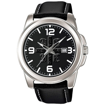 Ručni sat CASIO 4S i krst (crni) MTP-1314L