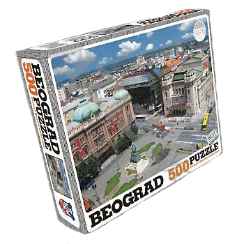 Puzzle "Beograd - centar"