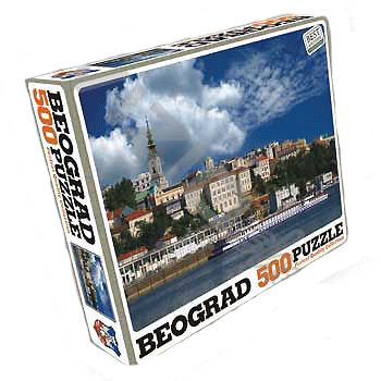 Puzzle "Beograd - reka"