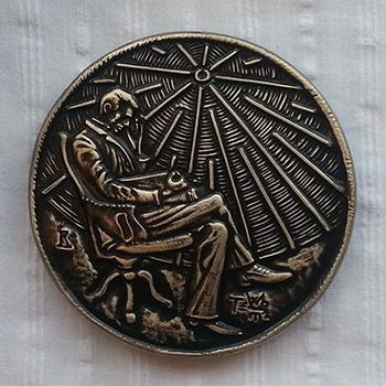 Magnet Nikola Tesla (srebro)