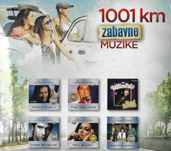 1001 km ZABAVNE muzike - Goran Karan, Hari Mata Hari, Kemal Monteno, Boris Novković, Nina Badrić, Srebrna Krila (9x CD)