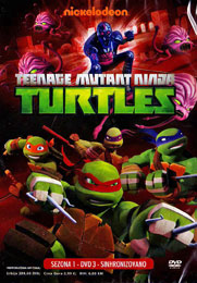 Nindža Kornjače - Teenage Mutant Ninja Turtles - sezona 1, DVD 3 [sinhronizovano] (DVD)