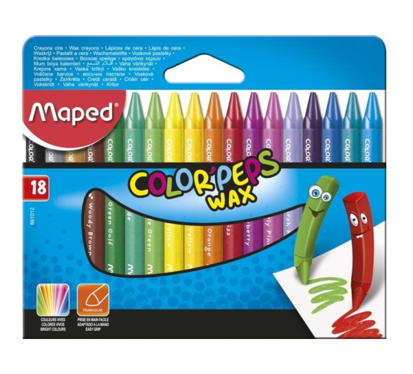MAPED voštane Color Peps 1/18 861012