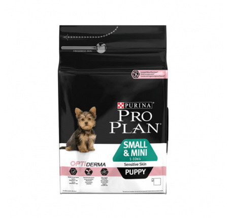 PRO PLAN Small&Mini Puppy sensitive skin losos 3kg