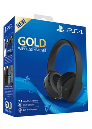 Slušalice PS4 Wireless Headset Gold