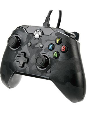 XBOX ONE& PC Wired Controller Black Camo