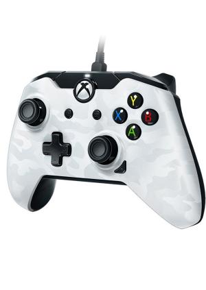 XBOX ONE& PC Wired Controller White Camo