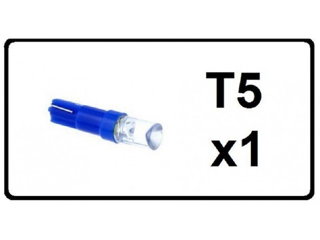 LED Sijalica - T5 - 1 komad - plava