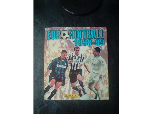 албум eurofootball 1998/99 231/240 (panini)
