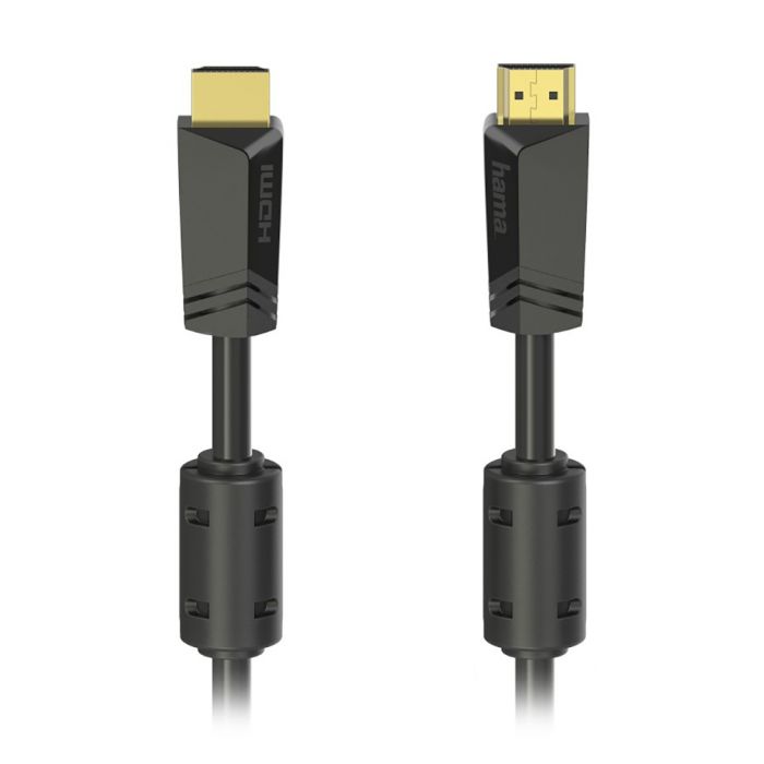 Hama AV Kabl HDMI-HDMI 10m, 4K, Pozlaćen, Brzi