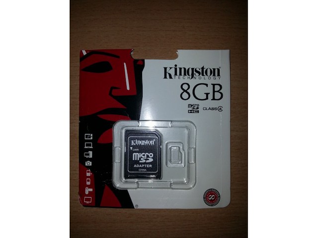 SD adapter Kingston 8GB