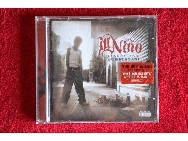 Ill Niño ‎– One Nation Underground - original ✅