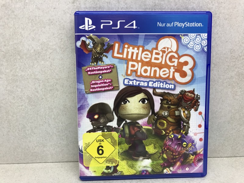 Little Big Planet 3 EXTRAS Edition- PS4 igra