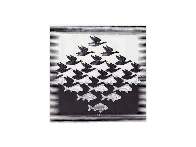M. K. Ešer / M. C. Escher reprodukcija A3 format