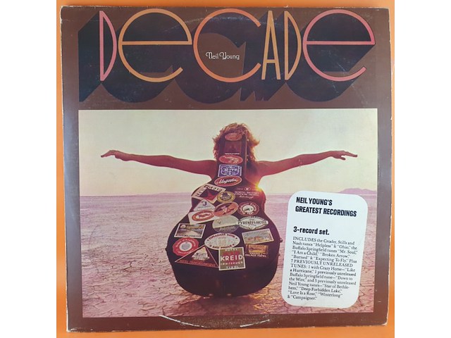 Neil Young ‎– Decade, 3 x LP