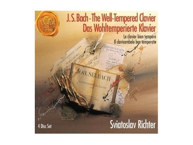 Sviatoslav Richter – The Well-Tempered Clavier(4cd)