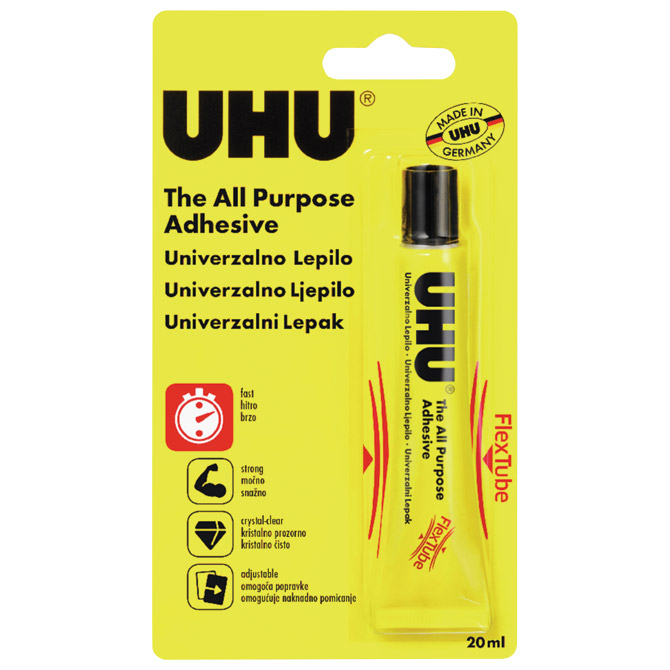 Lepak univerzalni tuba 20ml Flex+Cealn UHU UHML01010100005 blister