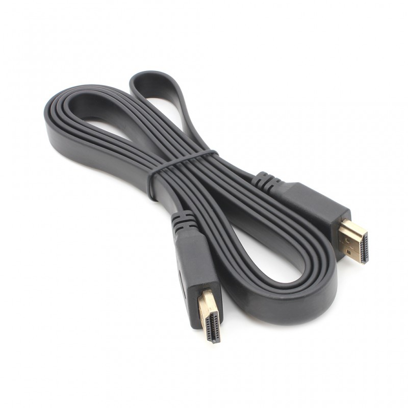 Kabal Flet sa HDMI muški na HDMI muški bakar/čelik JWD6 1,5m