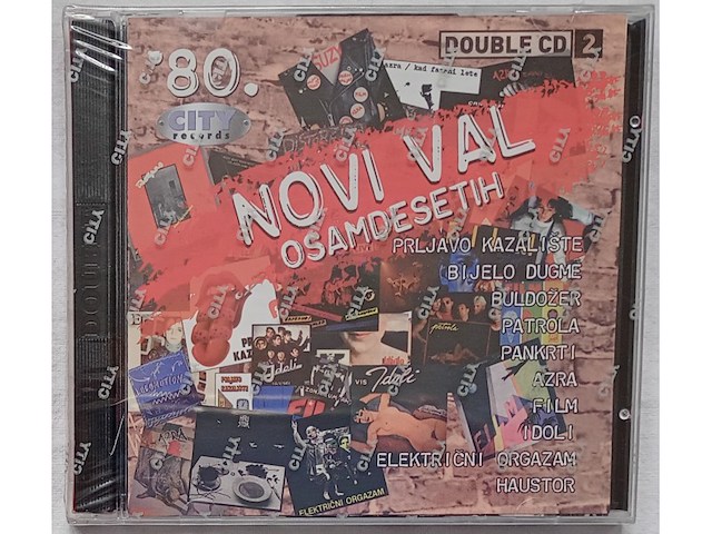 VARIOUS - 2CD NOVI VAL OSAMDESETIH (Novo!!!)