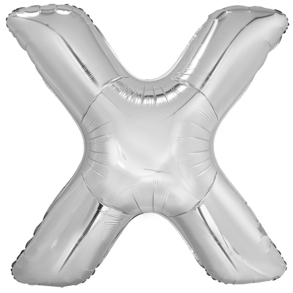 9909573
Supershape Letter X Silver