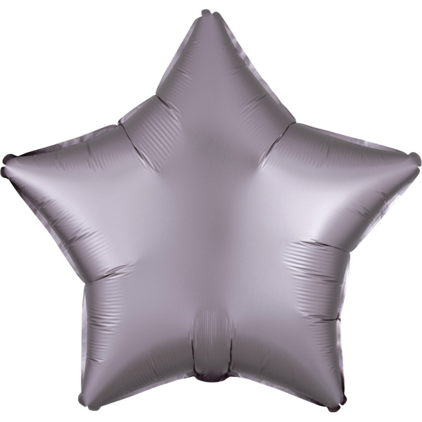 3993001
18″ Foil Satin Luxe Greige Star