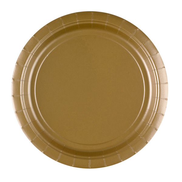 550151966
8 Plates Gold Round