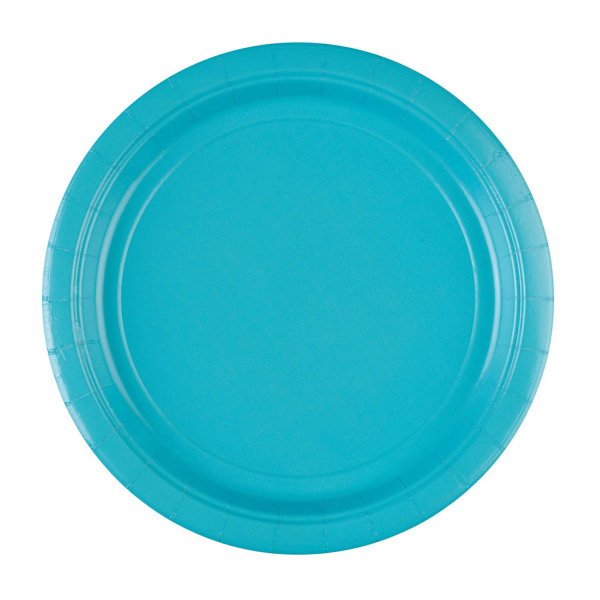 550155466
8 Plates Caribbean Blue Round
