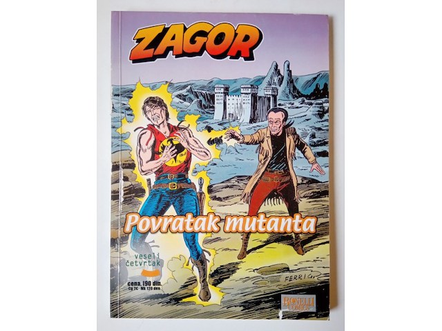 Zagor Br. 28 - Povratak mutanta