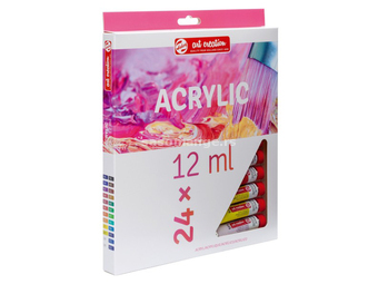 TALENS Art Creation Acrylic Colour Tube - Set - Akrilne boje 24x12ml 699003