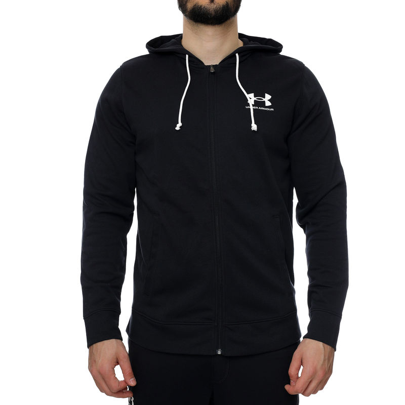 MUŠKI DUKS UNDER ARMOUR RIVAL TERRY LC FZ