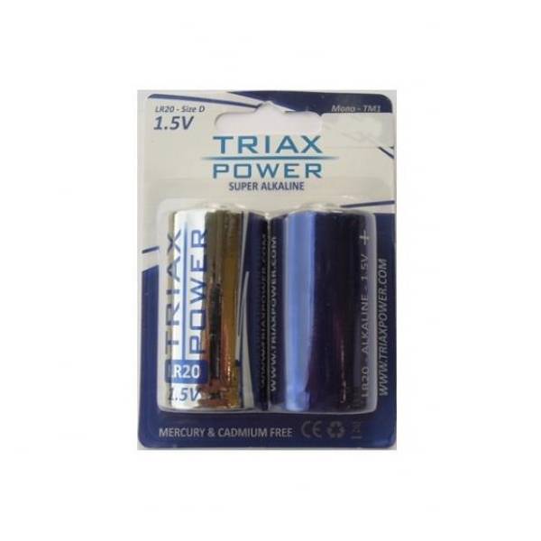 Baterija 1,5V LR20 TRIAX 1/1