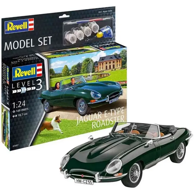 Ravensburger RV67687 REVELL JAGUAR E-TYPE