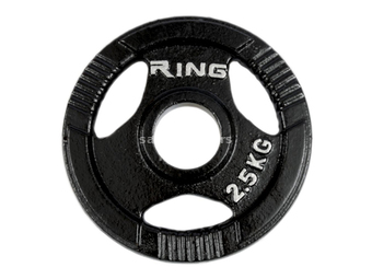 Olimpijski teg liveni sa hvatom 1x 2,5kg Ring RX PL14-2,5