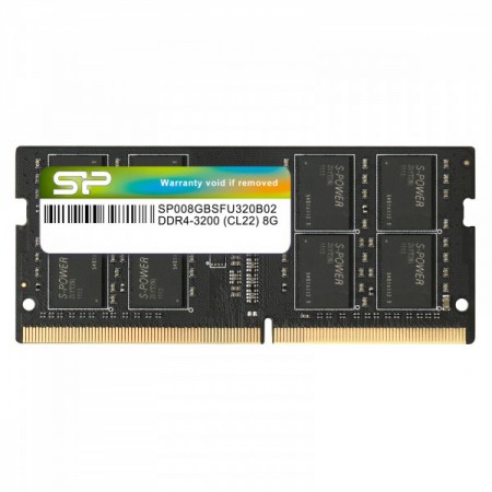 Silicon Power 8GB RAM SODIMM DDR4 3200Hz SP008GBSFU320X02
