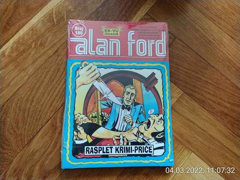 ALAN FORD BROJ 185, RASPLET KRIMI - PRIČE