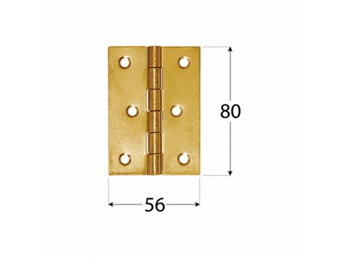 ZS80 Šarka ravna 80x56x1.5