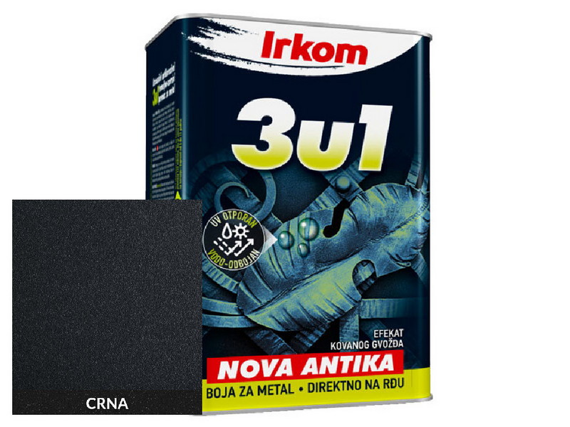 IRKOM 3U1 ANTIKA CRNA 3 KG