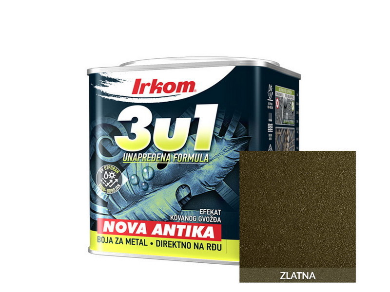 IRKOM 3u1 antika zlatna 1 kg