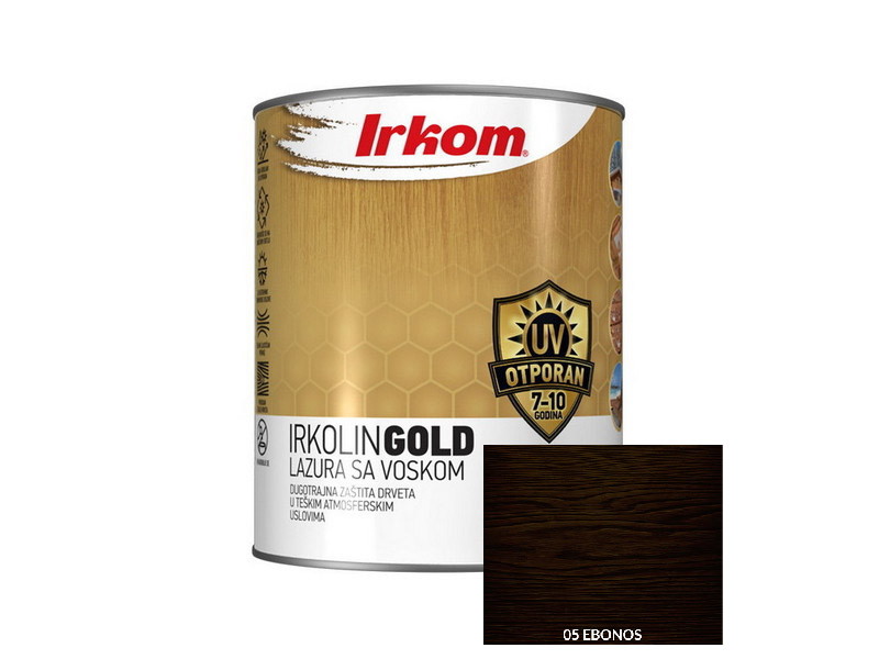 IRKOM gold ebonos 0.75