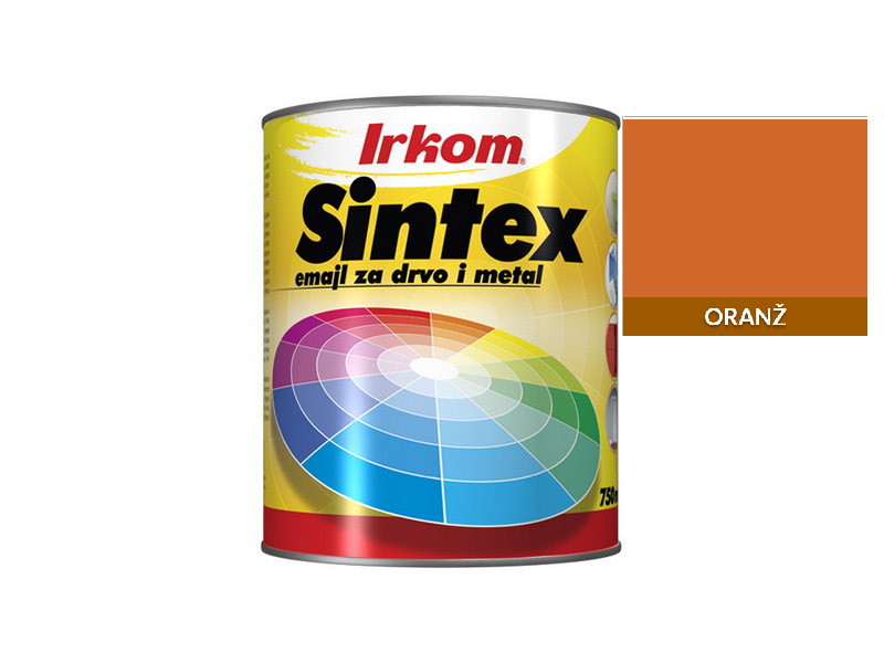 Sintex emajl ORANŽ 750ml