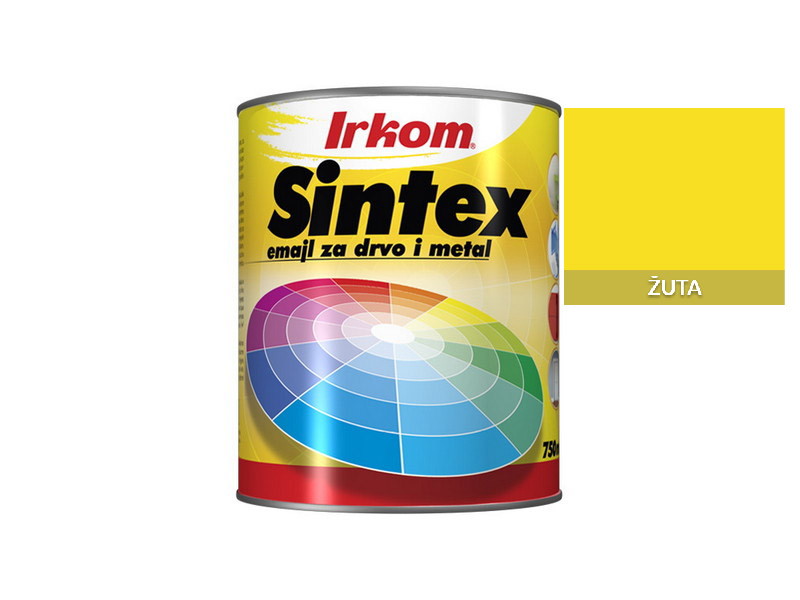 Sintex emajl ŽUTI 750ml