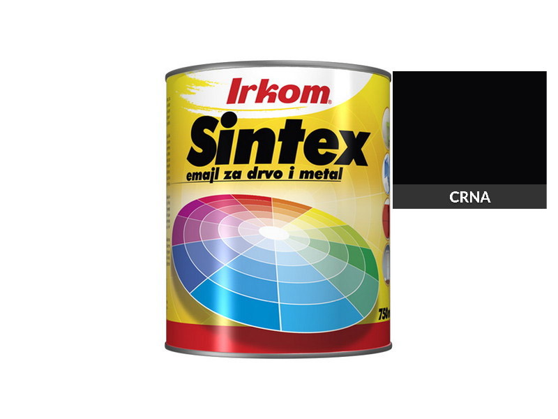 Sintex emajl CRNI 750ml