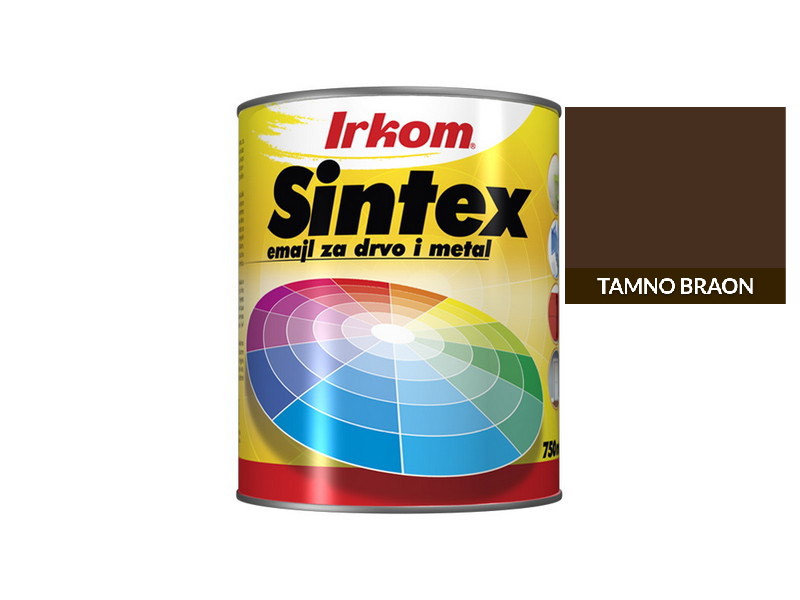 Sintex emajl TAMNO BRAON 750ml